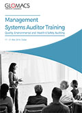 Management Systems Auditor Training Course | GLOMACS